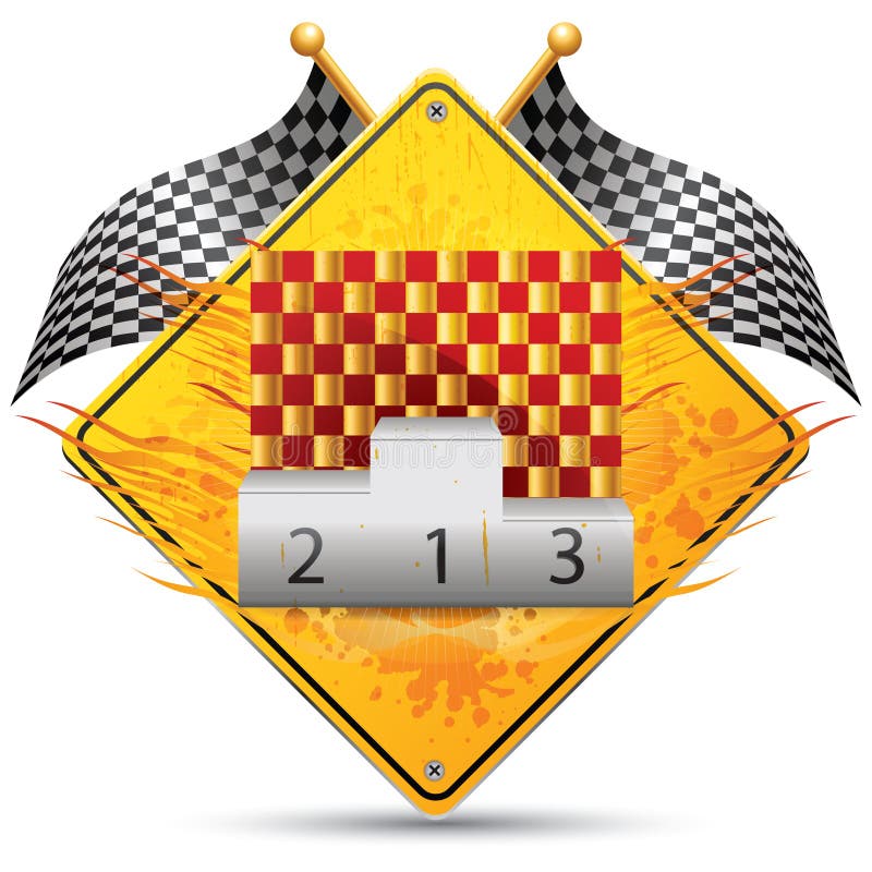 Winner Podium. Vector Illustration Decorative Design Stock Vector ...