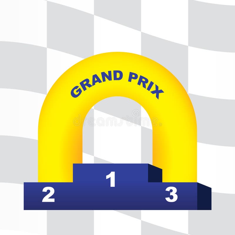 Winner Podium. Vector Illustration Decorative Design Stock Vector ...