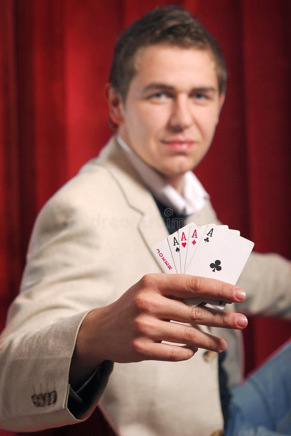 Winner on poker stock image. Image of game, gambling, concept - 6889633