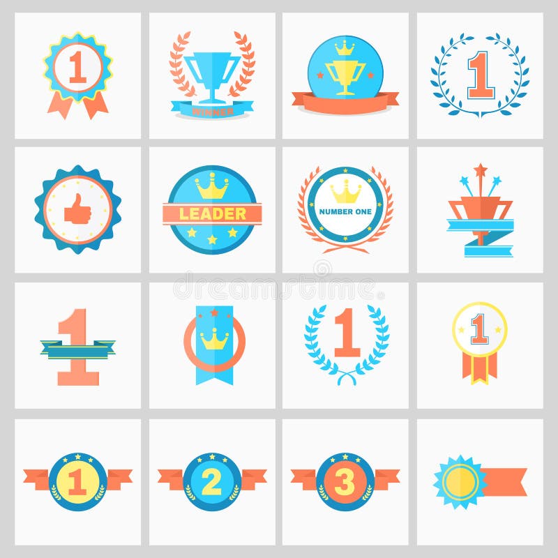 Winner Ribbons stock vector. Illustration of business - 214515118