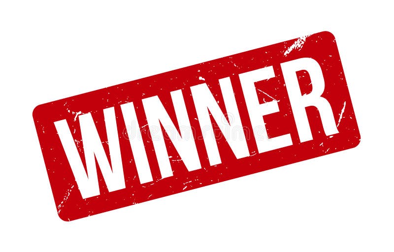 Winner Rubber Stamp. Red Winner Rubber Grunge Stamp Seal Vector ...
