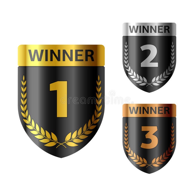 Winners Shield Stock Illustrations – 272 Winners Shield Stock ...
