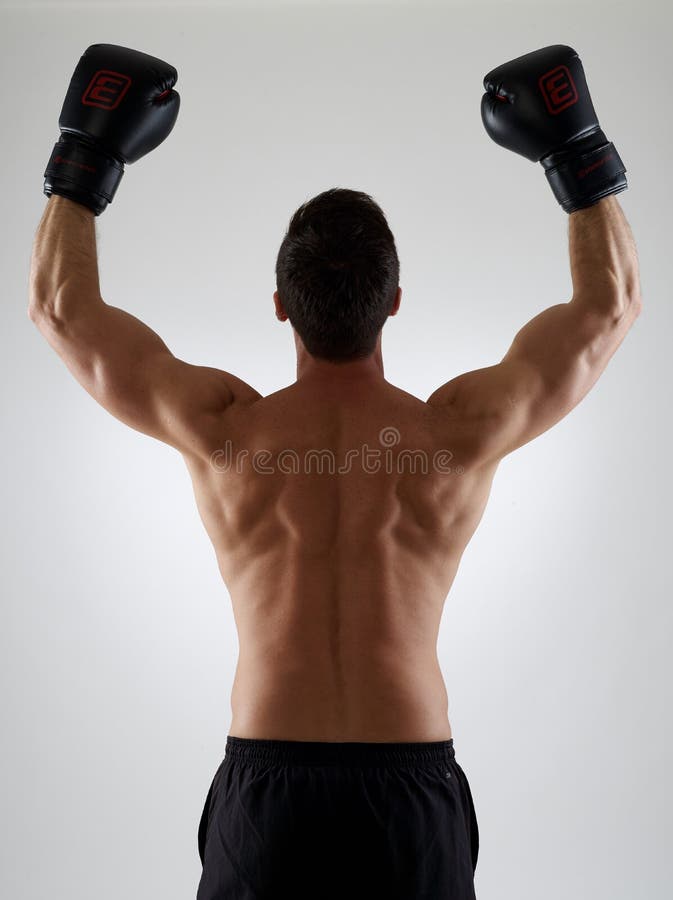 Boxer Raising His Arms Stock Photos - Free & Royalty-Free Stock Photos ...