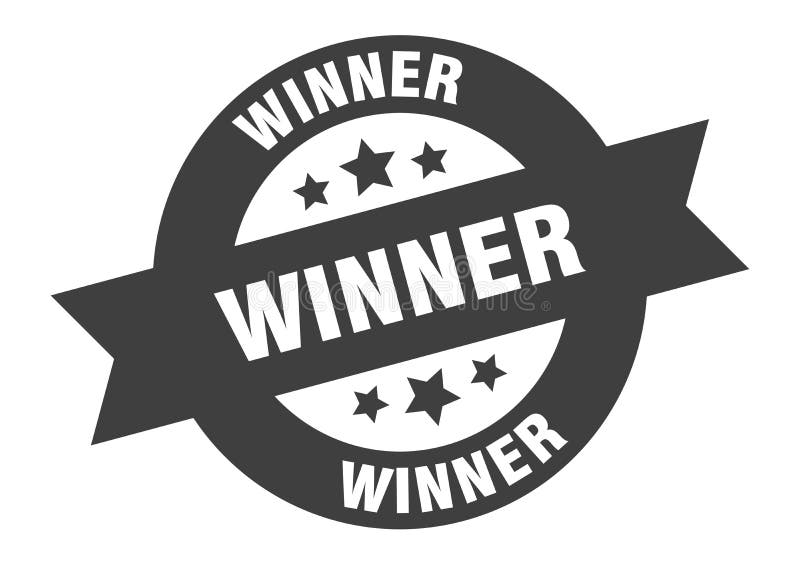 Winner sign stock vector. Illustration of banner, band - 160385474