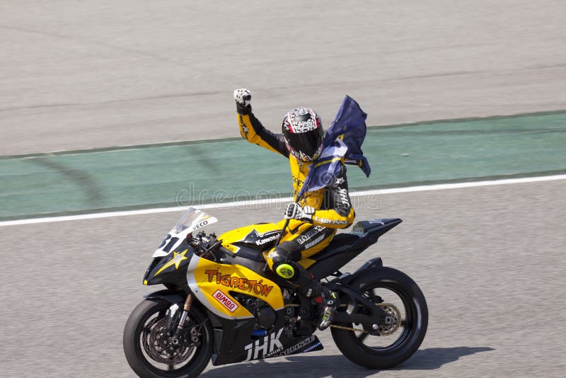 Winner Speed Championship in Spain Editorial Photography - Image of ...