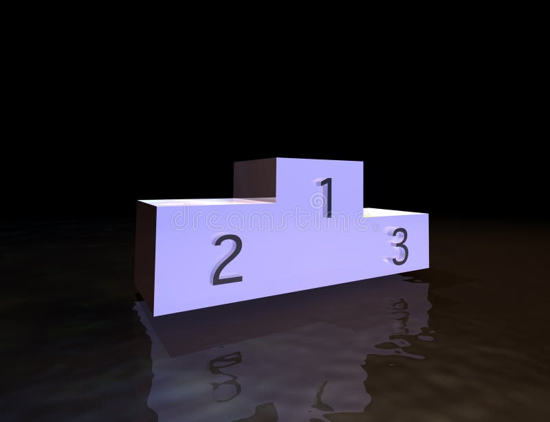 Winner stairs stock illustration. Illustration of withe - 7463919