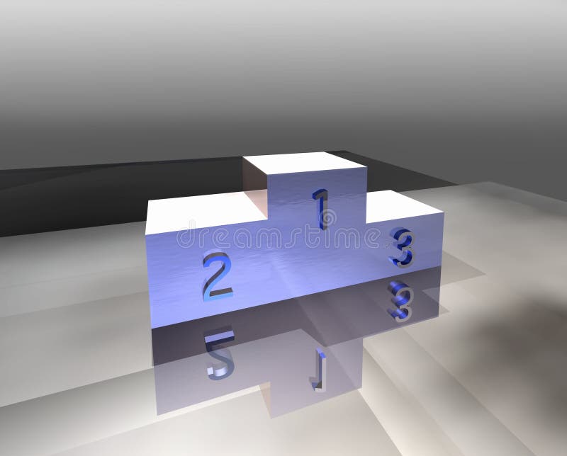 Winner stairs stock illustration. Illustration of withe - 7463919