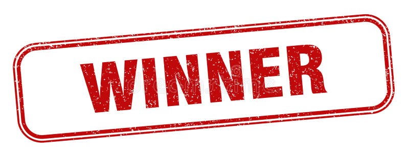 Winner Stamp. Winner Square Grunge Sign Stock Vector - Illustration of ...