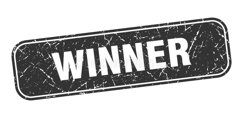 Winner Stamp. Winner Square Grungy Isolated Sign Stock Vector ...