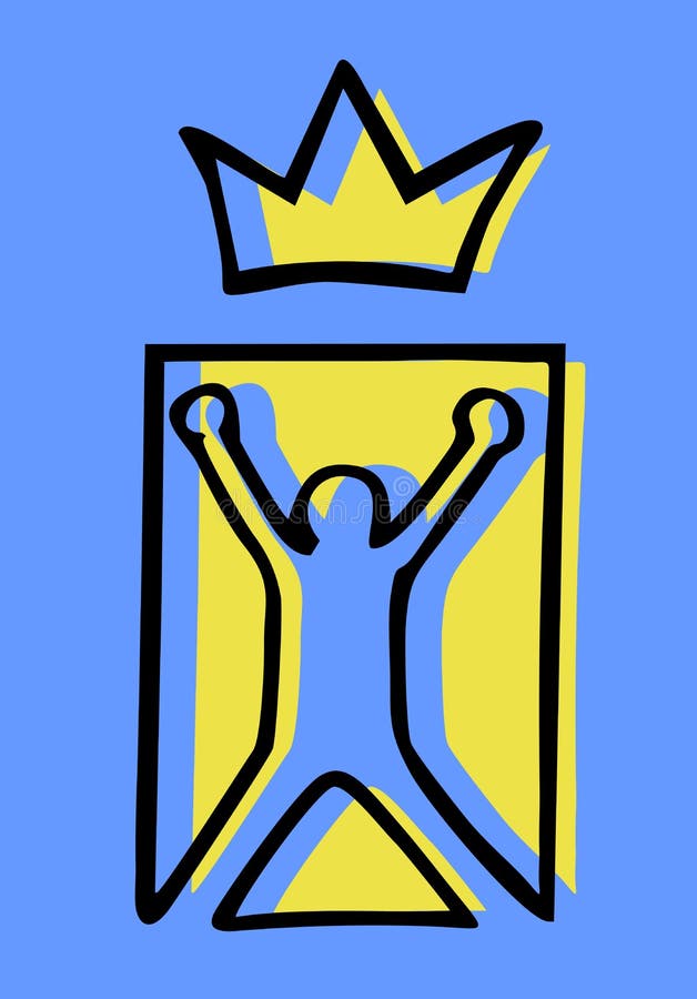 Winner symbol stock vector. Illustration of excellent - 26615031