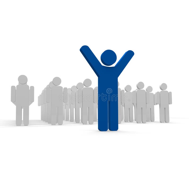 Winner stock illustration. Illustration of leadership - 31482963