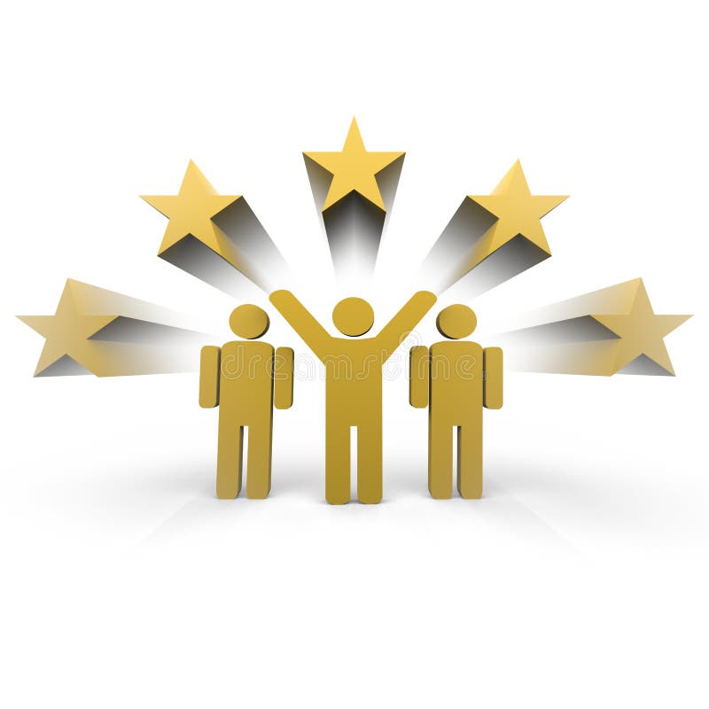 Winner team stock illustration. Illustration of work - 31602825