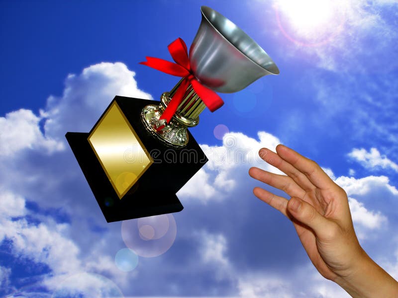 The winner trophy stock photo. Image of awards, celebrate - 4965234
