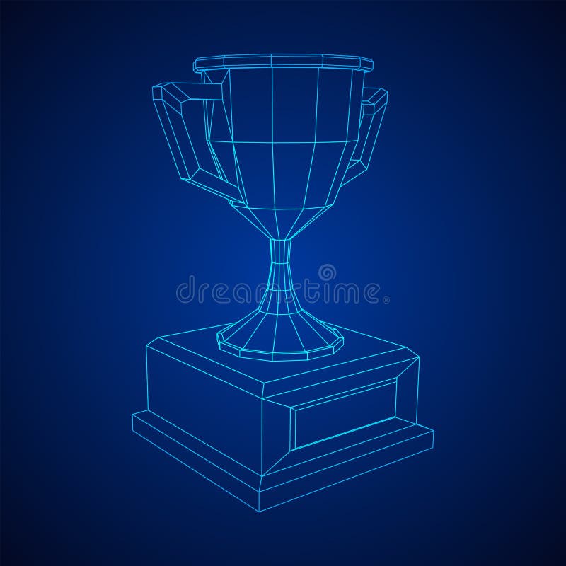 Trophy Blueprint Stock Illustrations – 268 Trophy Blueprint Stock ...