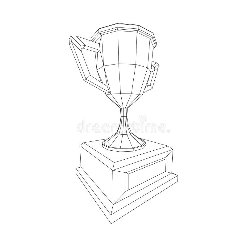 Trophy Blueprint Stock Illustrations – 268 Trophy Blueprint Stock ...