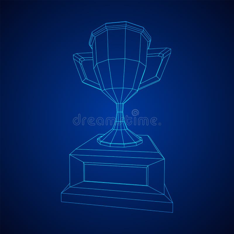 Trophy Blueprint Stock Illustrations – 268 Trophy Blueprint Stock ...