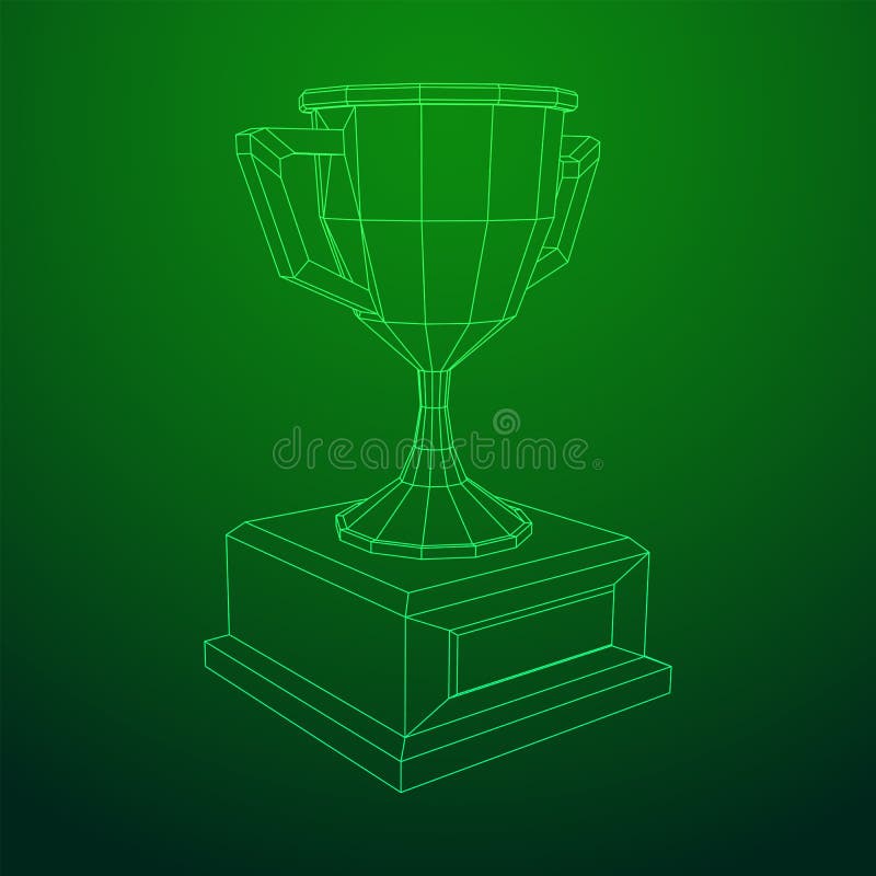 Trophy Blueprint Stock Illustrations – 261 Trophy Blueprint Stock ...