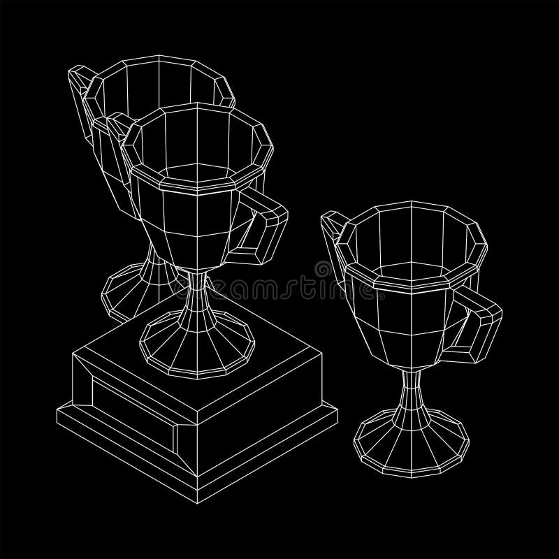 Trophy Blueprint Stock Illustrations – 268 Trophy Blueprint Stock ...