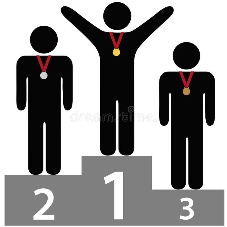First Second Third Place Icon Stock Illustrations – 4,861 First Second ...