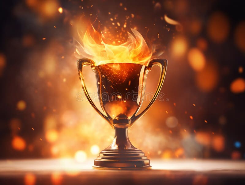 Winners golden cup stock illustration. Illustration of gold - 281853759