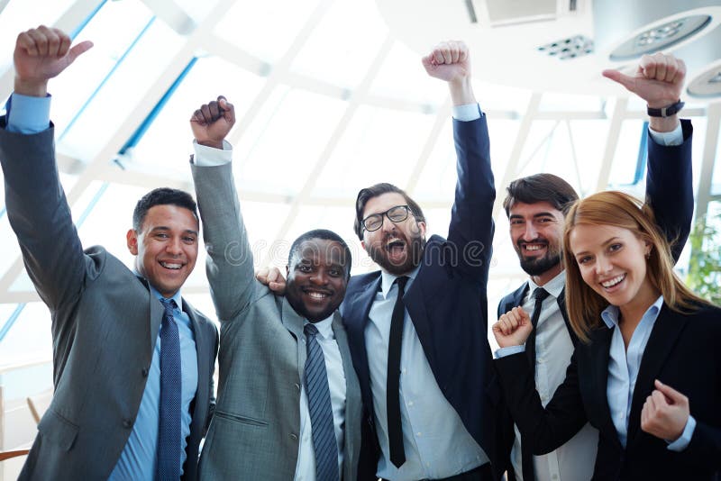Winners stock photo. Image of businessteam, associate - 9958062
