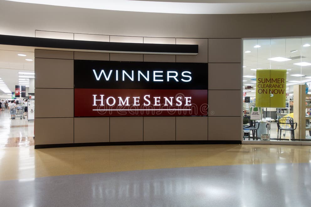 Winners Homesense Store in Canada Editorial Photography - Image of unit ...
