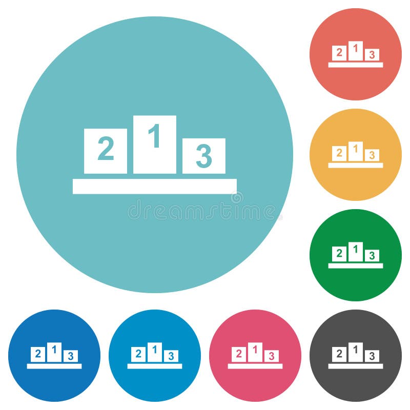 Podium Numbers Stock Illustrations – 645 Podium Numbers Stock ...