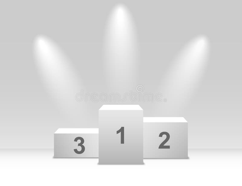 Winners Podium. Spotlight. Winners Podium. First, Second and Third ...