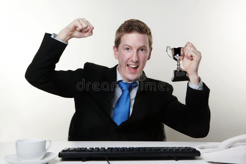 Winning stock image. Image of positive, happiness, excitement - 23284521