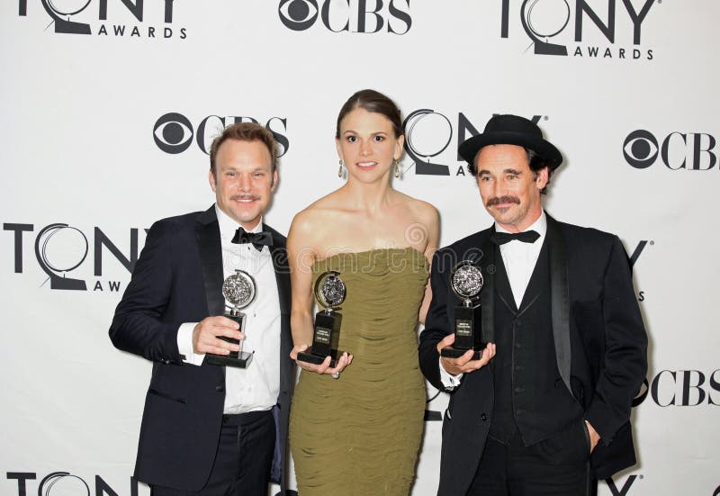 Winning Double Tonys for Trio Editorial Stock Image - Image of revival ...