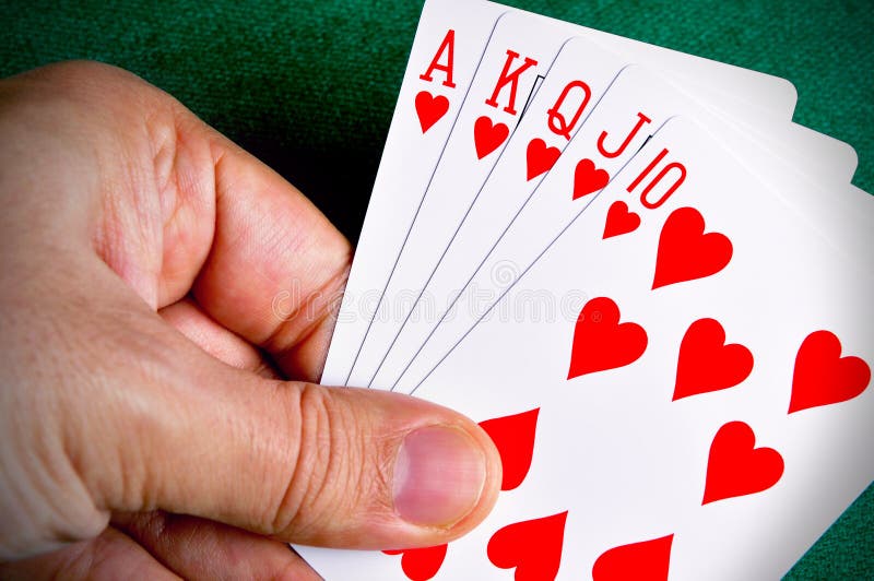 Winning Hand stock image. Image of gamble, casino, player - 22823735
