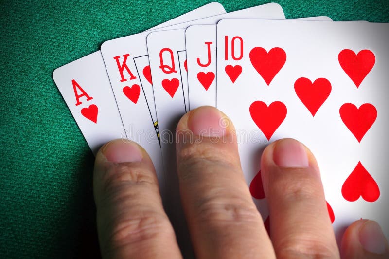 Winning Hand stock image. Image of black, poker, blackjack - 22824695