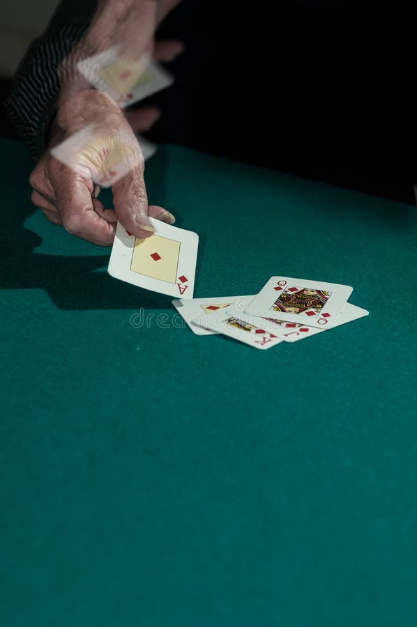 Winning hand stock photo. Image of tension, poker, card - 27873220