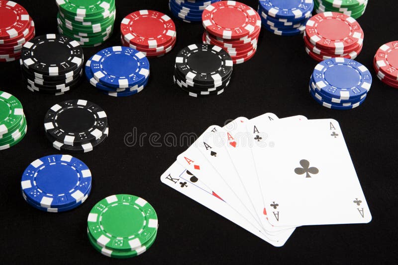 Winning hand stock photo. Image of betting, cards, games - 4721292
