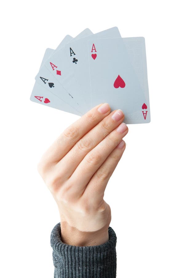Cheating - Five Aces stock image. Image of trick, transparency - 25970933