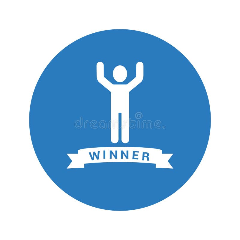 Winning icon stock vector. Illustration of award, sign - 290798447