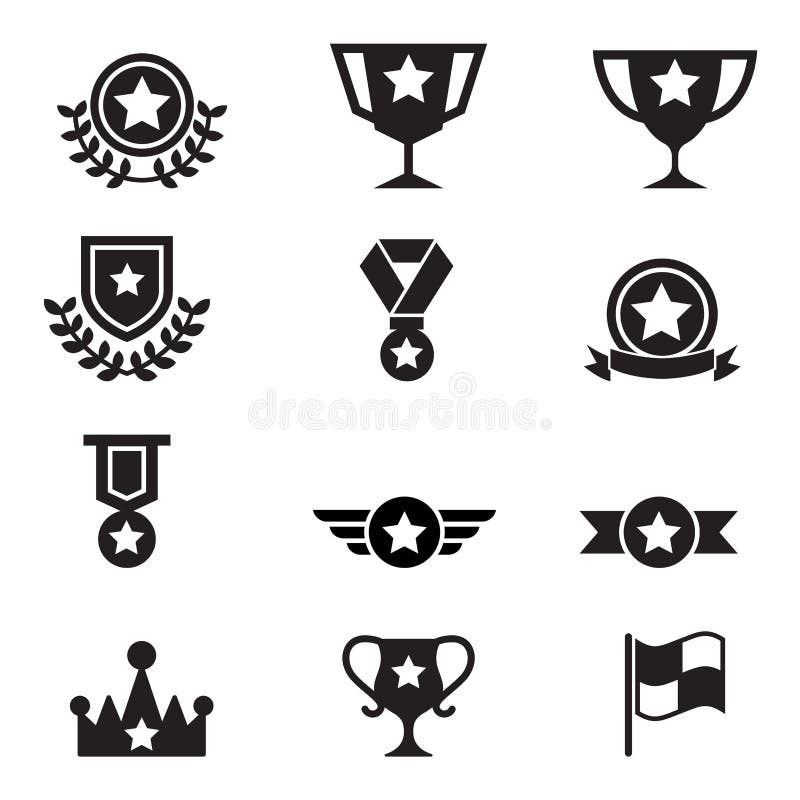 Winning icon stock illustration. Illustration of business - 72474436
