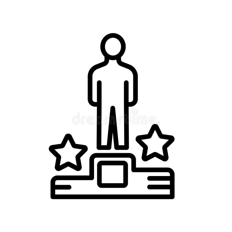 Winning Icon Vector Sign and Symbol Isolated on White Background Stock ...