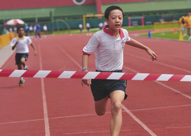 Winning the race editorial photography. Image of champions - 18940757