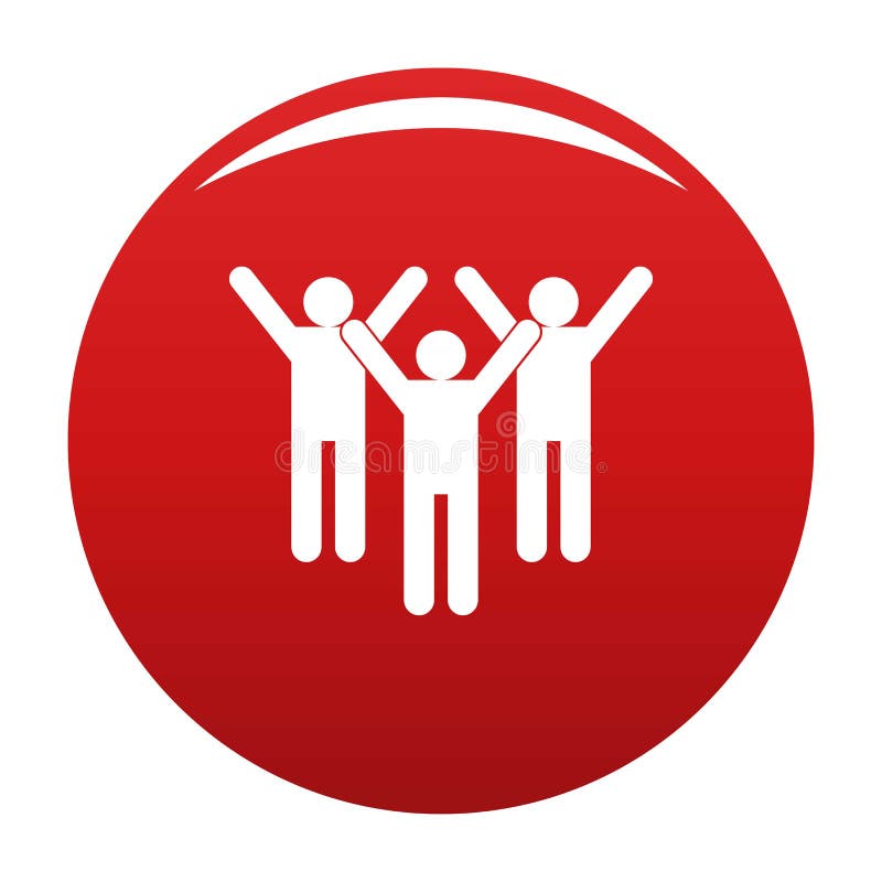 Winning Teamwork Icons Set Color Vector Stock Vector - Illustration of ...