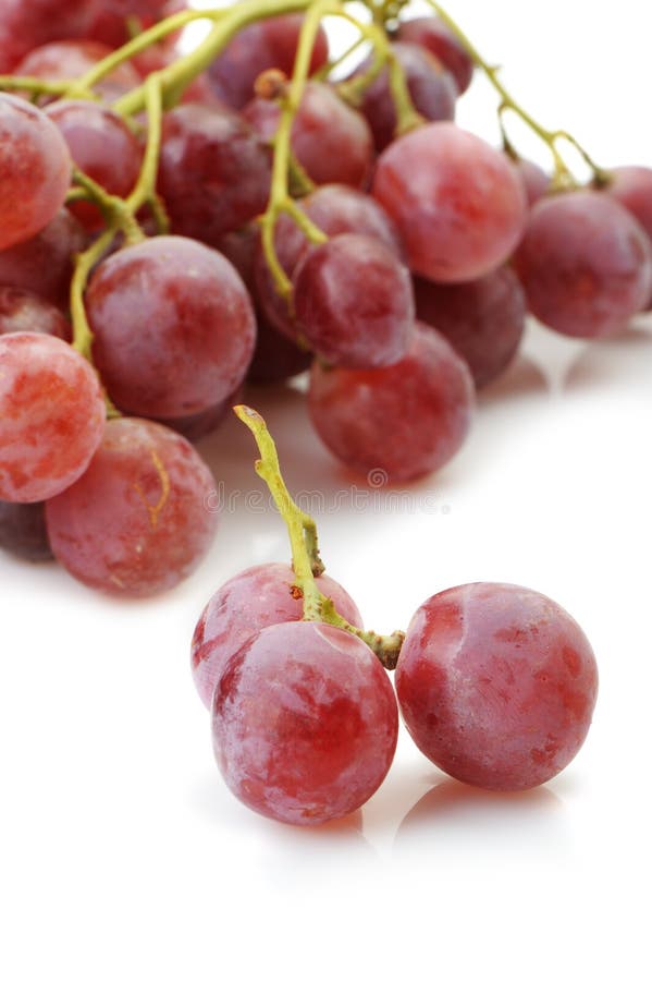 Winogrona czerwoni zdjęcie stock. Obraz złożonej z surowy - 23554992