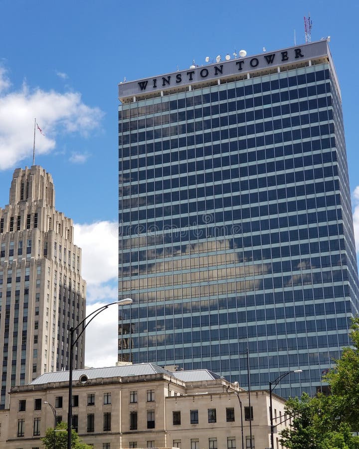 Winston Tower in Downtown Winston-Salem Editorial Image - Image of ... Winston Tower in Downtown Winston-Salem Editorial Image - Image of ...