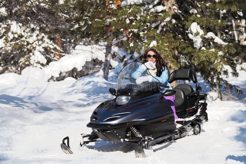 175 Snowmobile Girl Stock Photos - Free & Royalty-Free Stock Photos ...