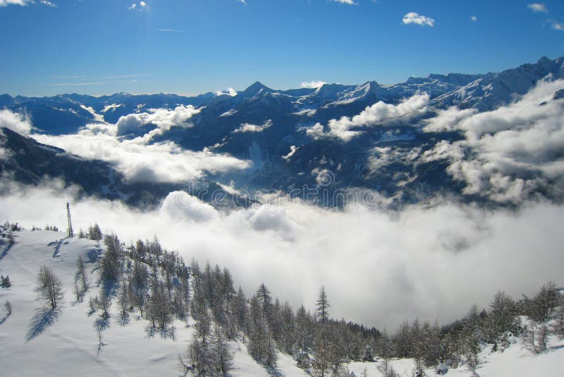 Winter stock image. Image of rest, retreats, alpine, forest - 3977741