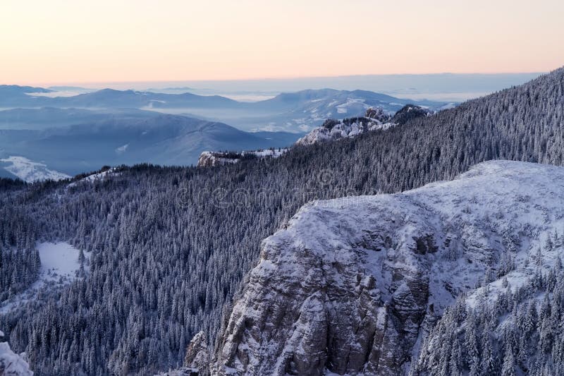 Mountains Overlook Landscape Stock Photo - Image of china, clouds ...