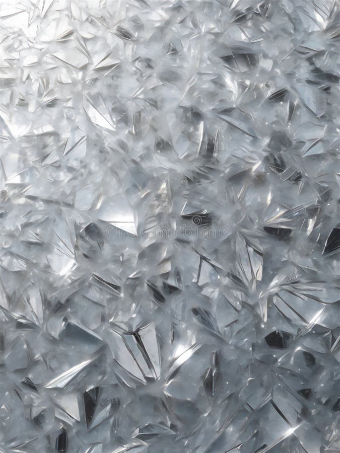 Winter Abstract Background with Cracked Silver Ice Texture Stock Photo ...
