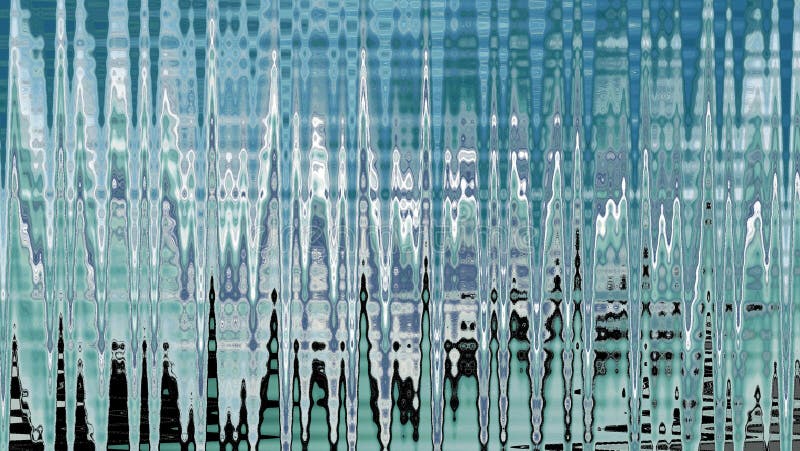 Winter Abstract Pattern in Blue Tones. Wavy Lines Resembling Ice ...