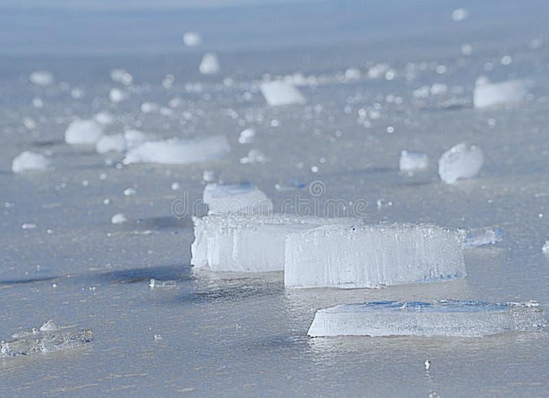 Winter Abstract Theme. Silver Sparkle Glittering in Ice Piece Stock ...
