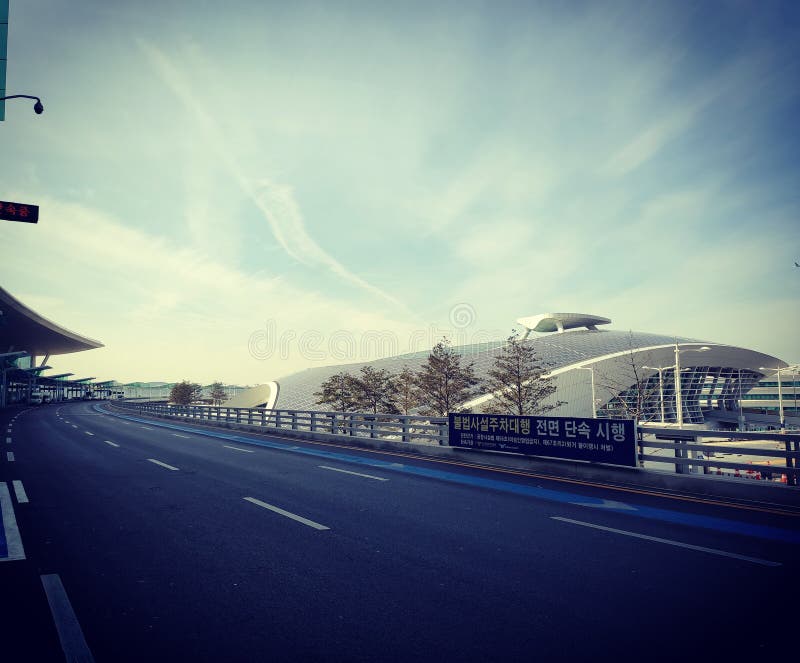 Winter Airport Incheon Airport Editorial Photo - Image of airport ...