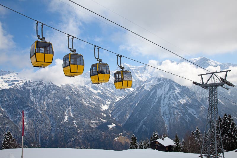 Winter in alps stock photo. Image of lifestyle, europe - 23072144